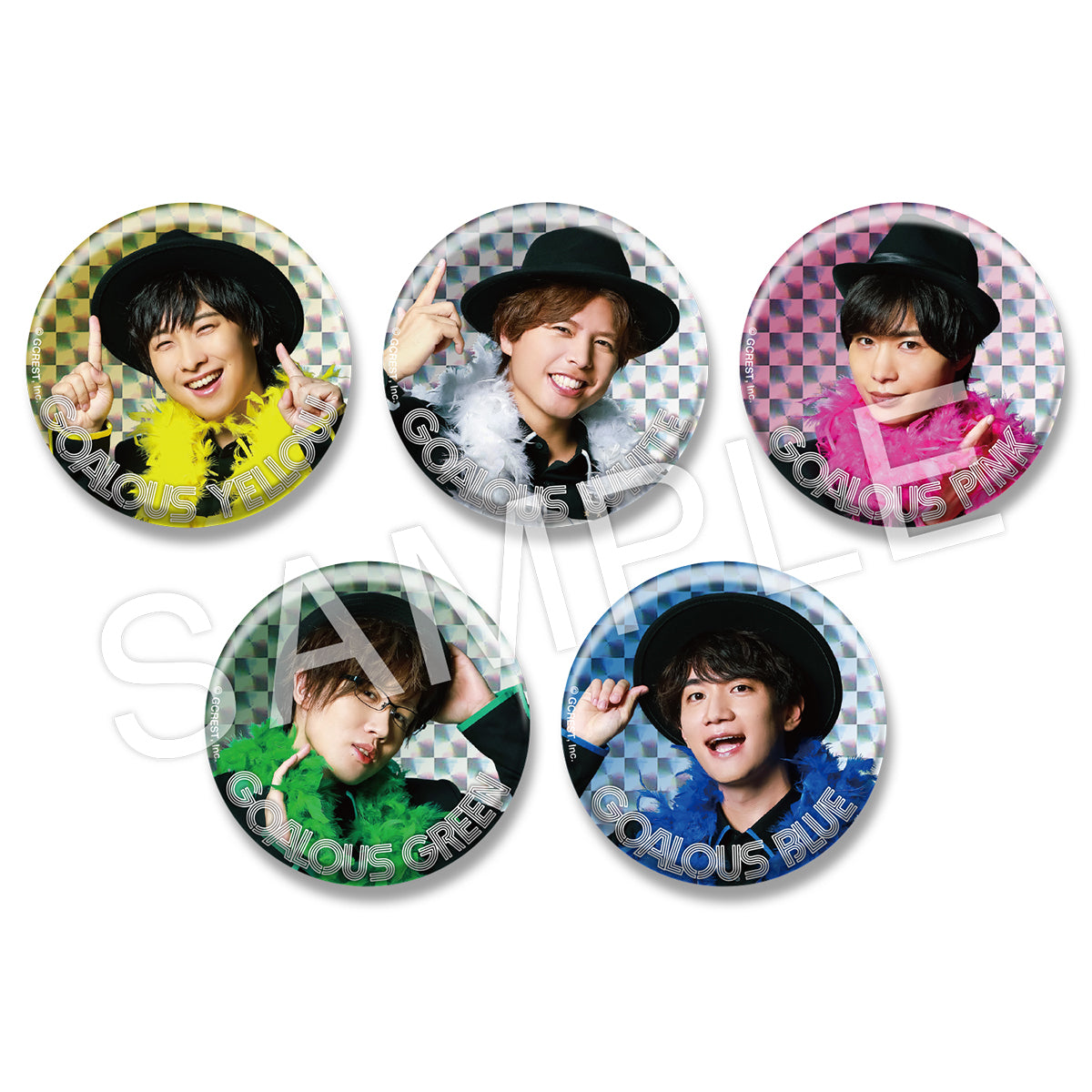 GOALOUS5 缶バッジ 『GO5 NEXT』Ver.（ブラインド） – GCRESTORE