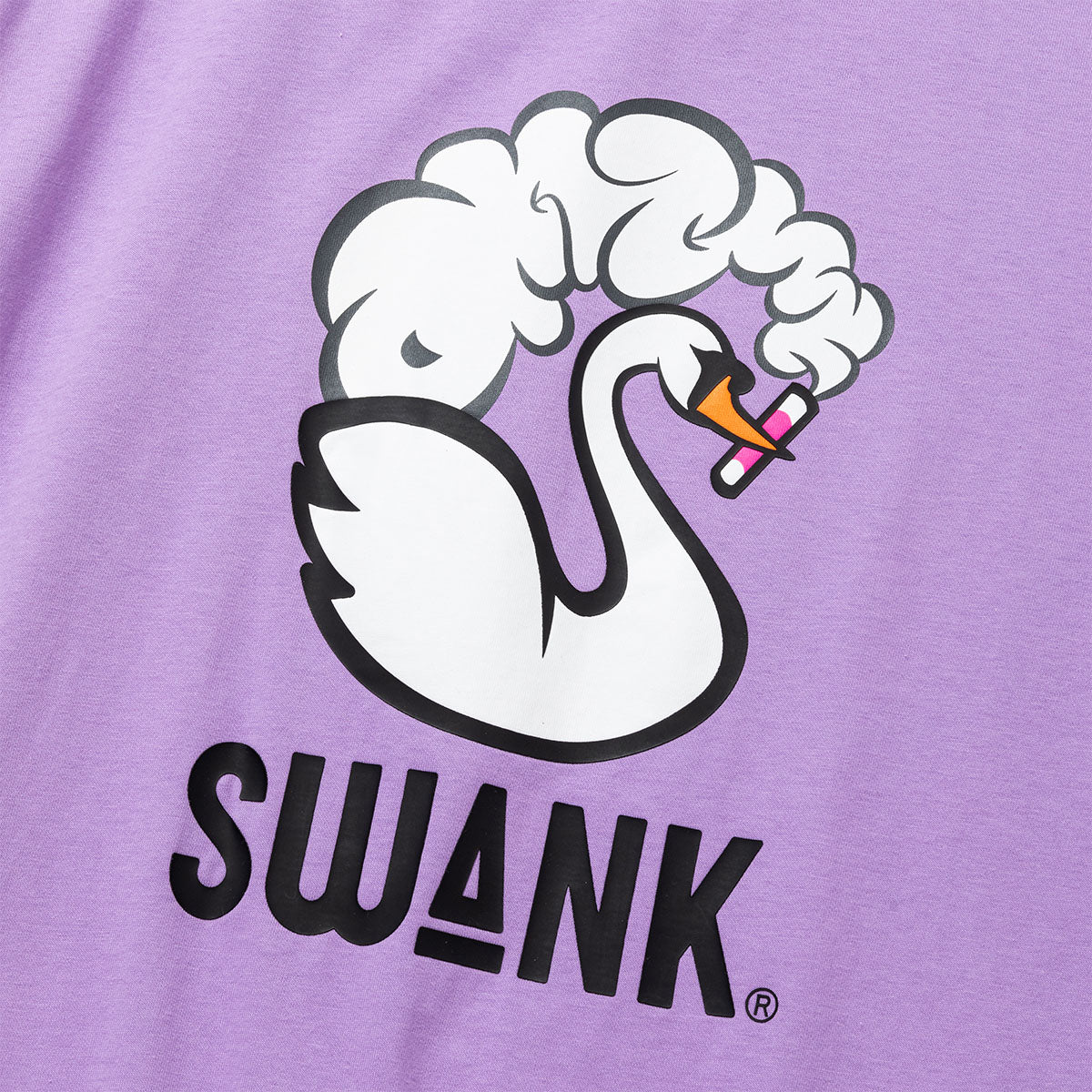 SWANK Logo T-Shirt(Purple) – GCRESTORE