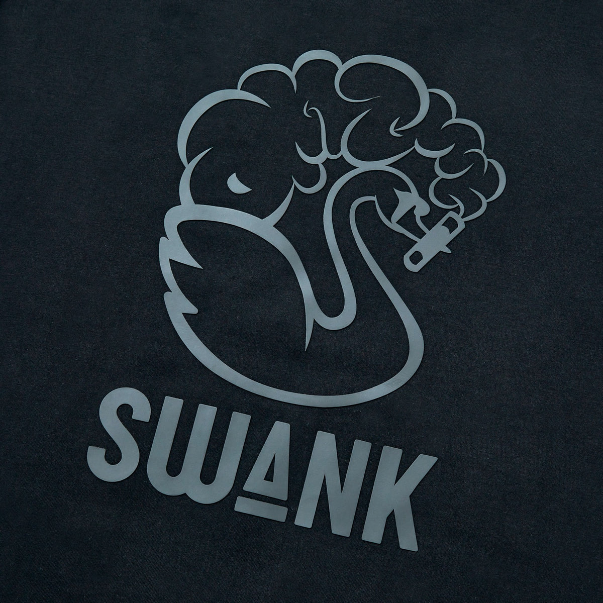 SWANK LOGO T-SHIRT BLACK – GCRESTORE